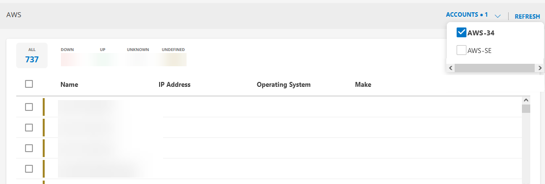 Infrastructure Search | OpsRamp Documentation