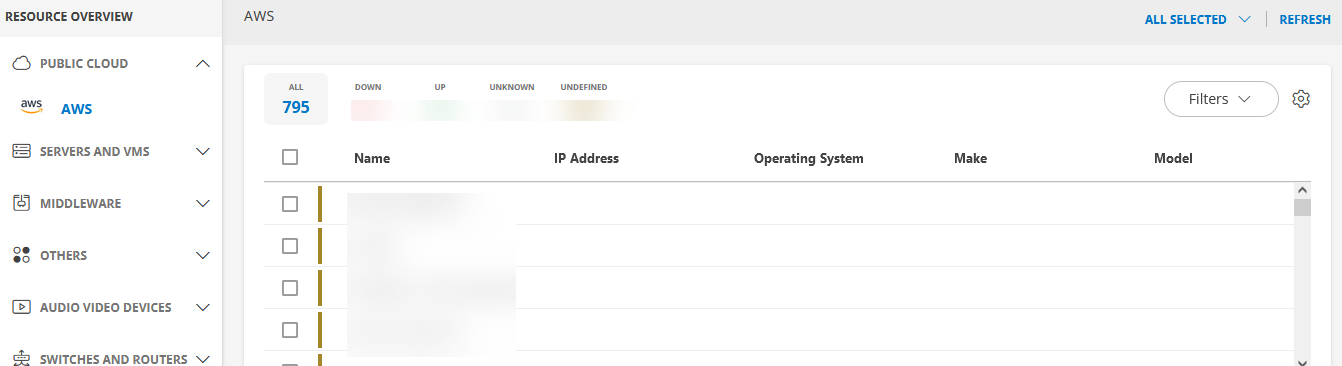 Infrastructure Search | OpsRamp Documentation