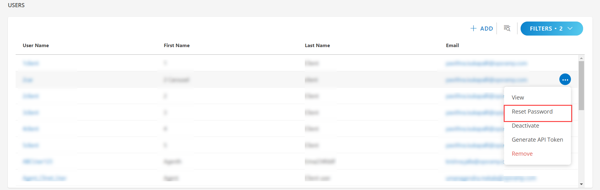Users | OpsRamp Documentation