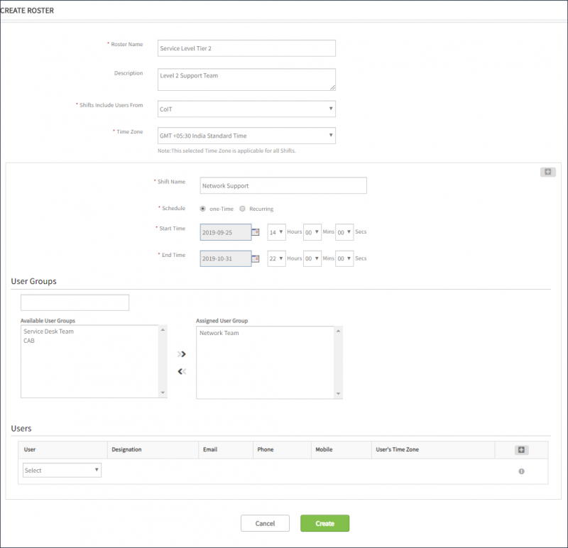  Creating Rosters OpsRamp Documentation