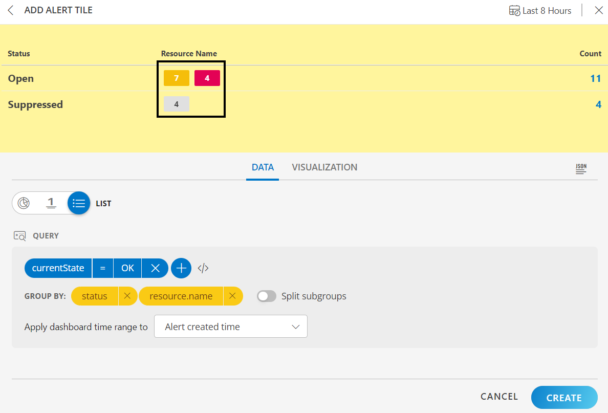 Alert Tile | OpsRamp Documentation